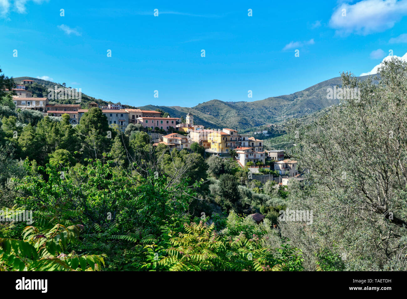 Montecorice, Italy, Cilento Stock Photo - Alamy