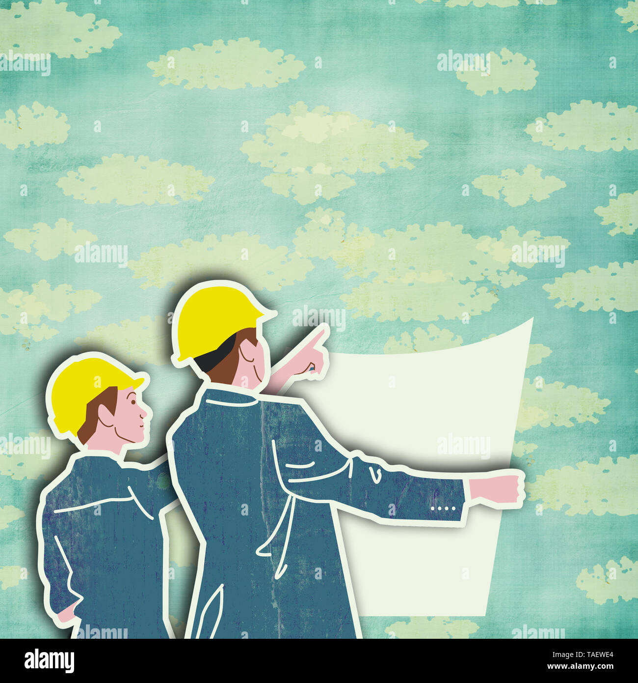 Open blueprint hi-res stock photography and images - Alamy