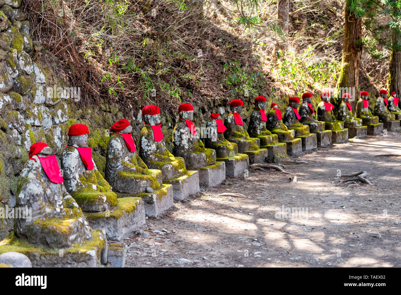 Jizo buddha statues hi-res stock photography and images - Alamy