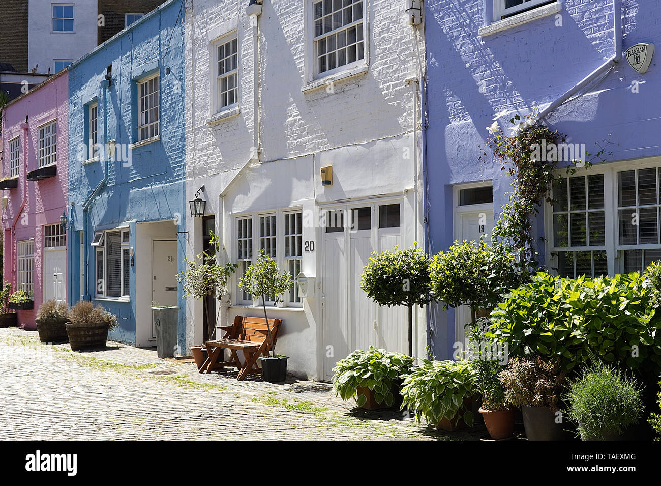 Conduit mews, Bayswater, London, England Stock Photo - Alamy