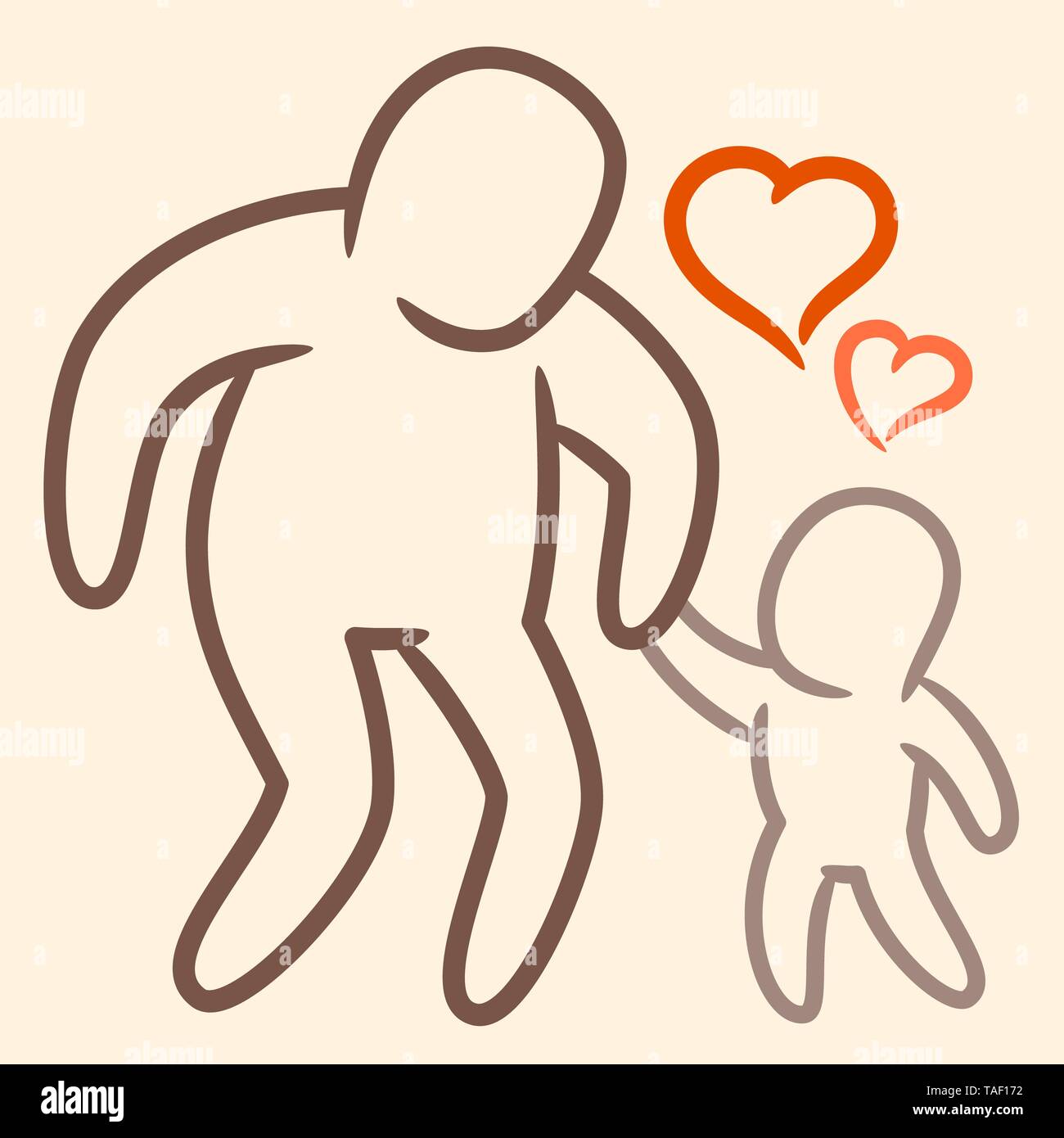 Father Son Symbol