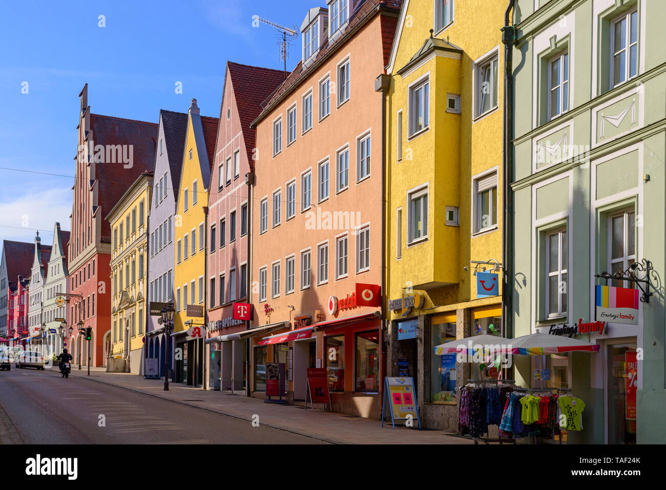 Germany, Bavaria, Donauwoerth, Reichsstrasse Stock Photo - Alamy