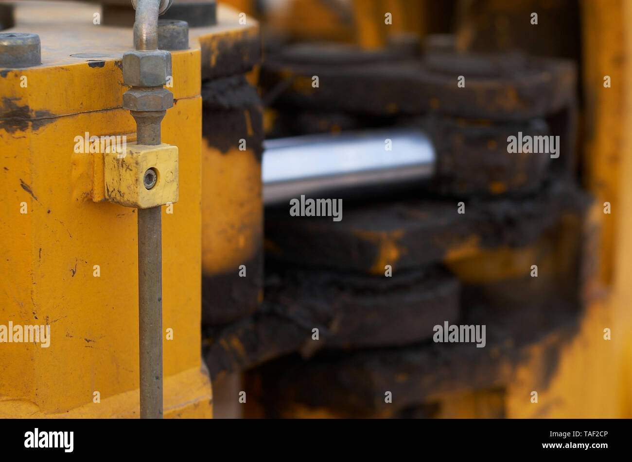 construction excavator close up Stock Photo - Alamy