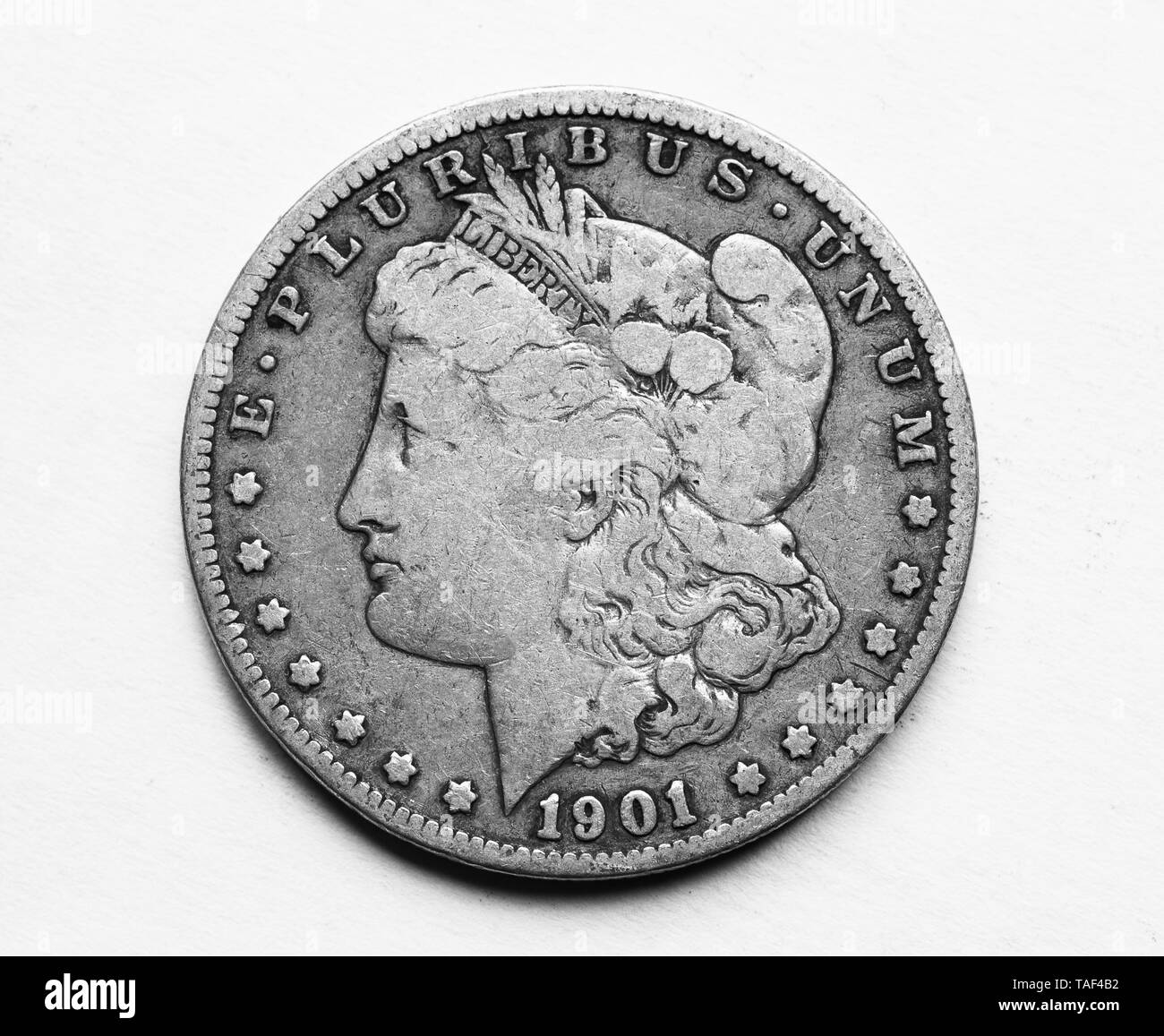 Us dollar silver coin hi-res stock photography and images - Alamy