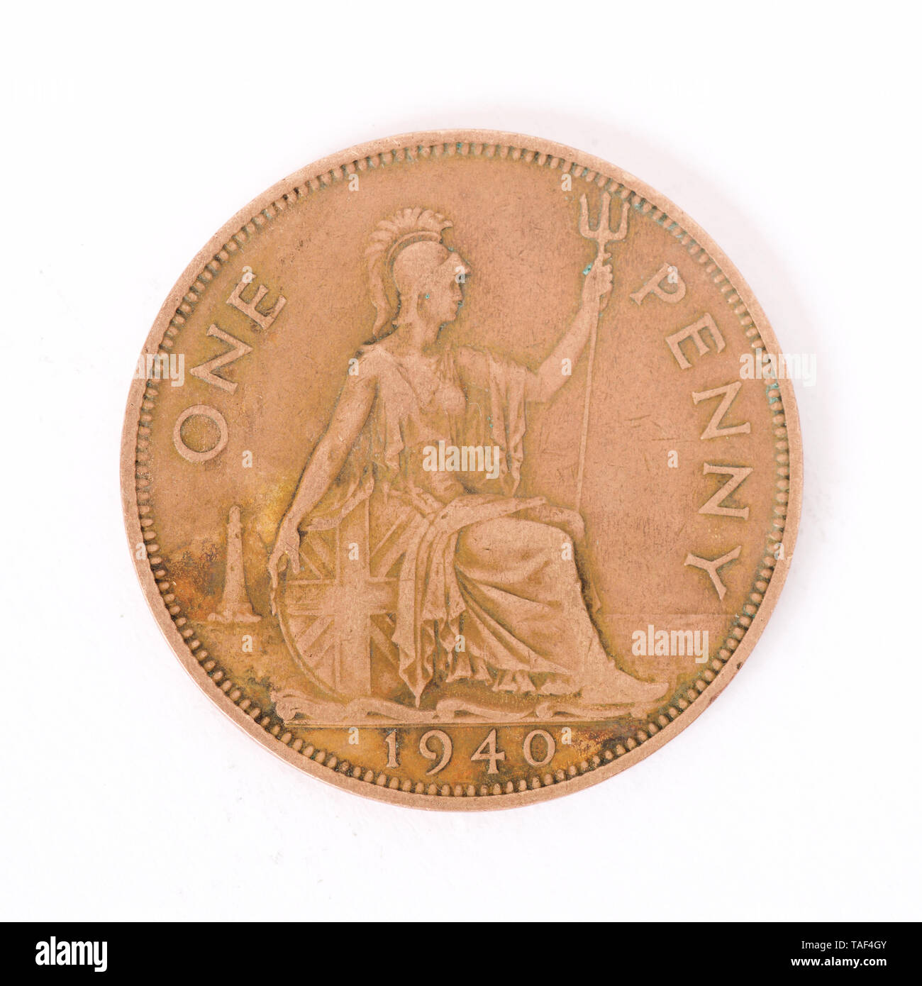 1940 one penny hi-res stock photography and images - Alamy