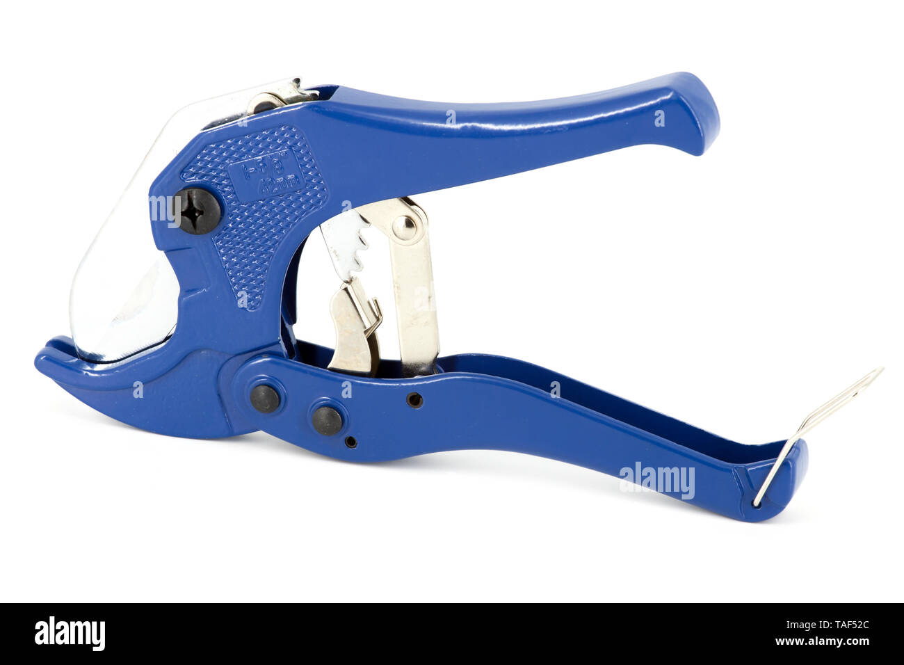 Cutting pipe pvc Cut Out Stock Images & Pictures - Alamy