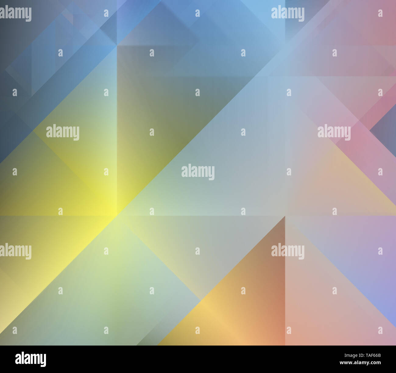 Abstract Geometric Background With Soft Colors Stock Photo - Alamy