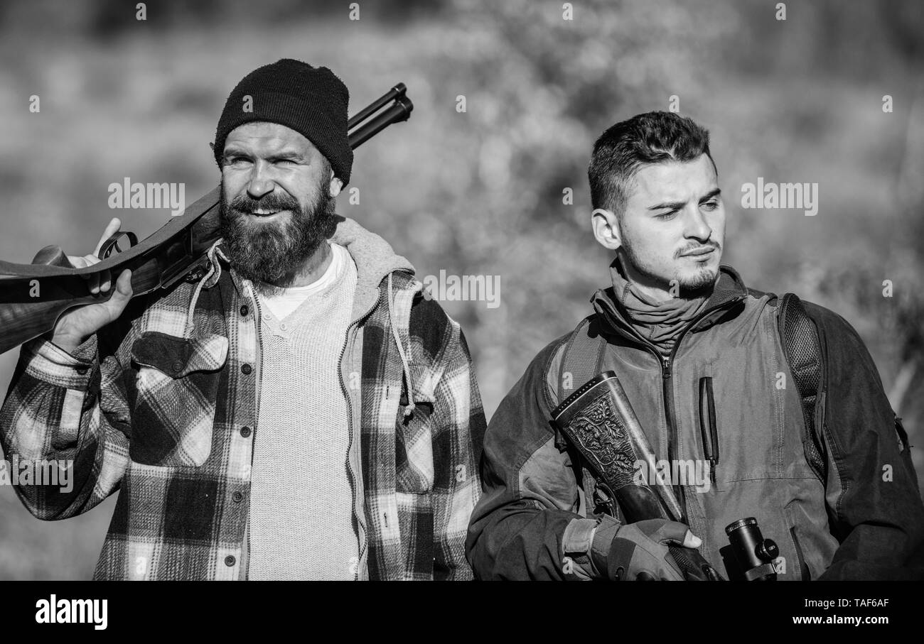 Activity for brutal men. Hunters poachers looking for victim. Hunters ...