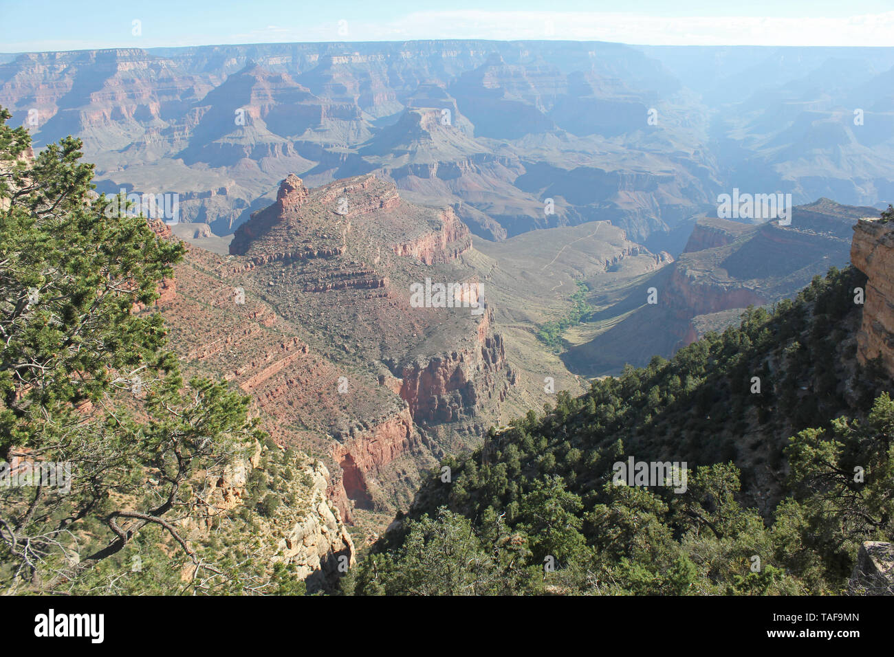 Grand Canyon North Rim Overlook Stock Photo - Alamy