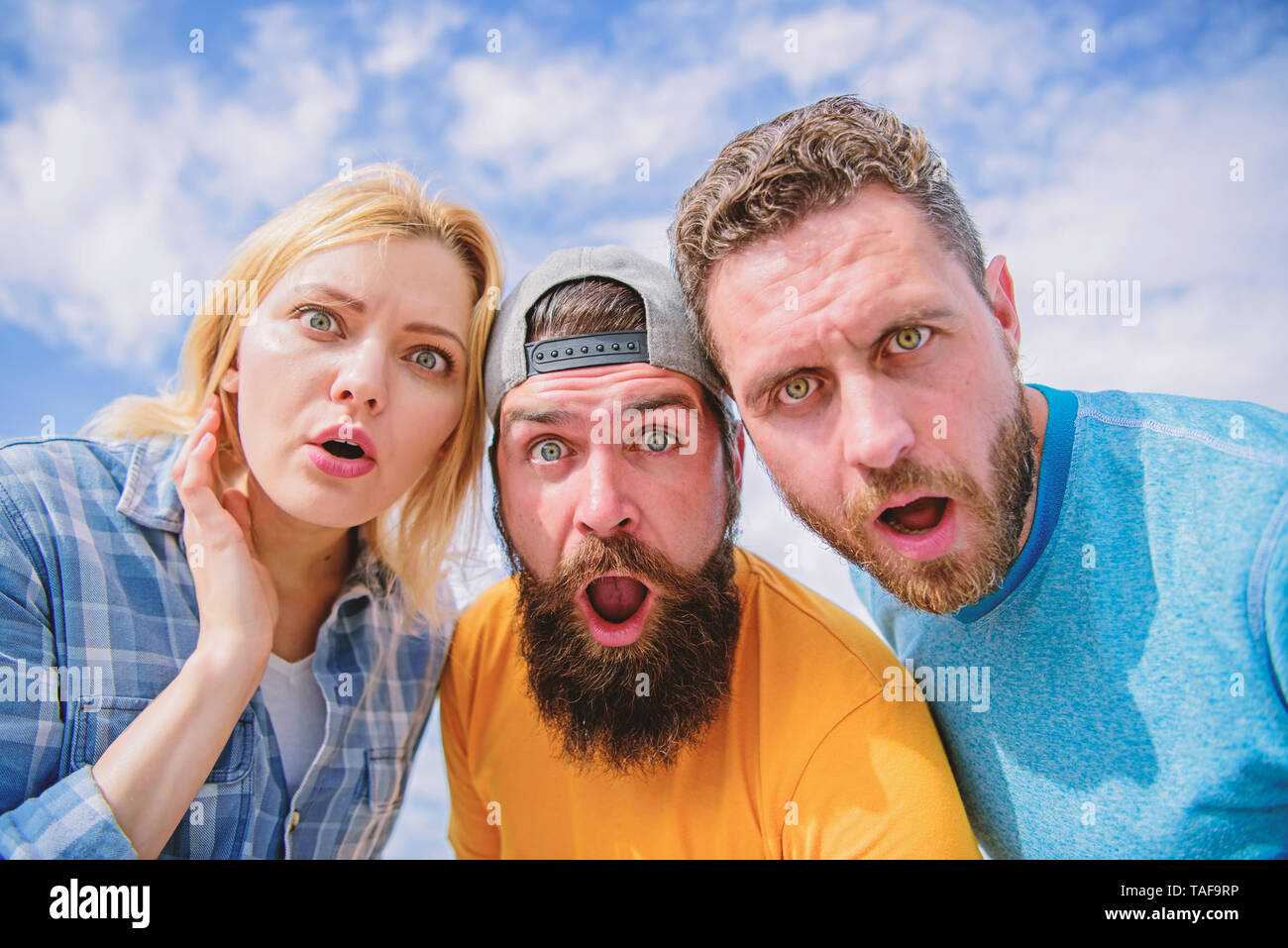 That is impossible. Shocking news. Amazed surprised face expression ...