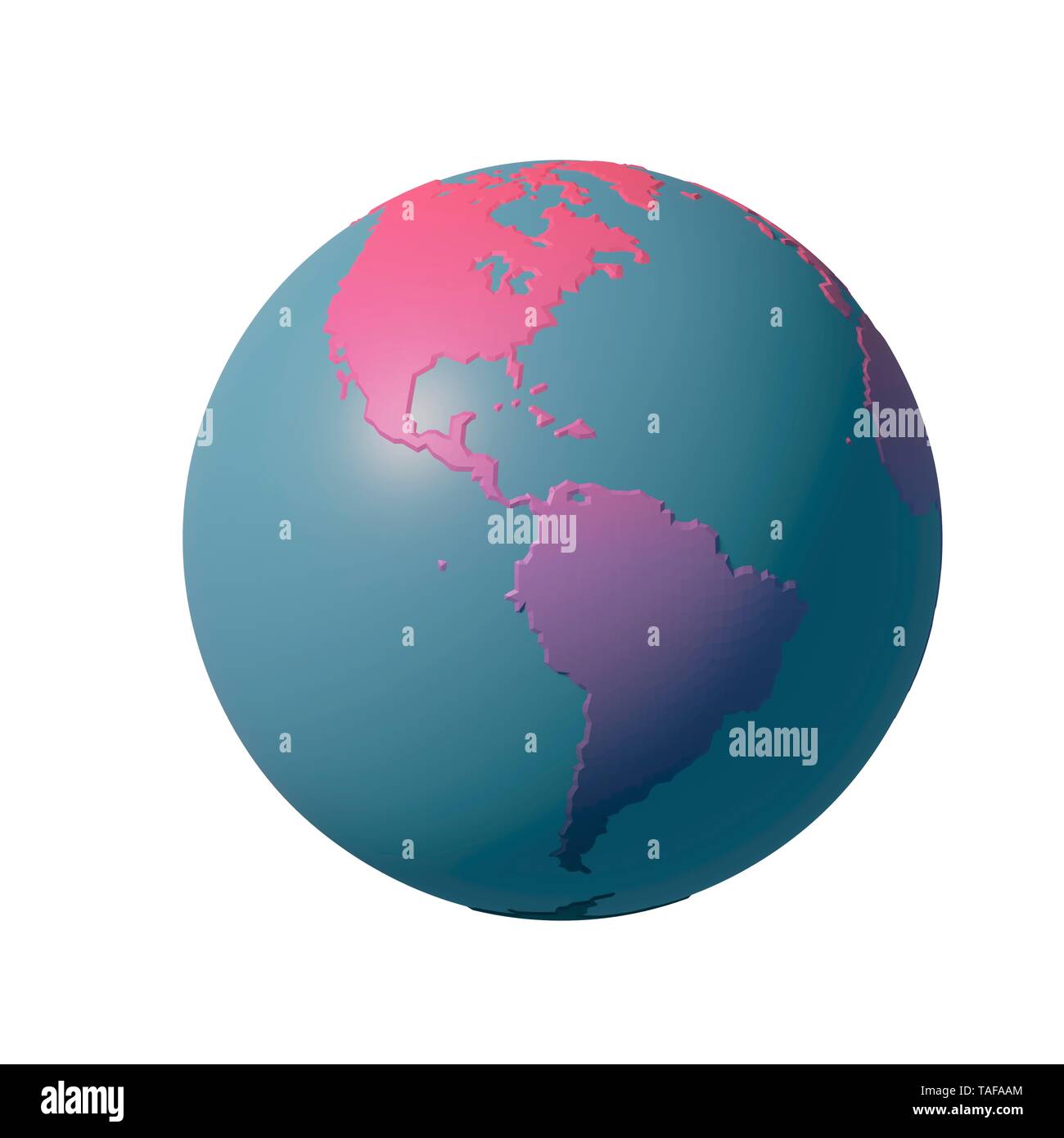 Stylized earth hi-res stock photography and images - Alamy