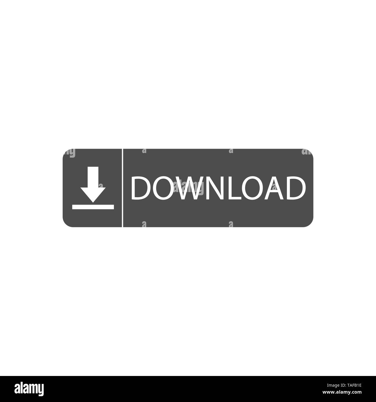Download button template, banner Vector illustration Stock Vector Image ...
