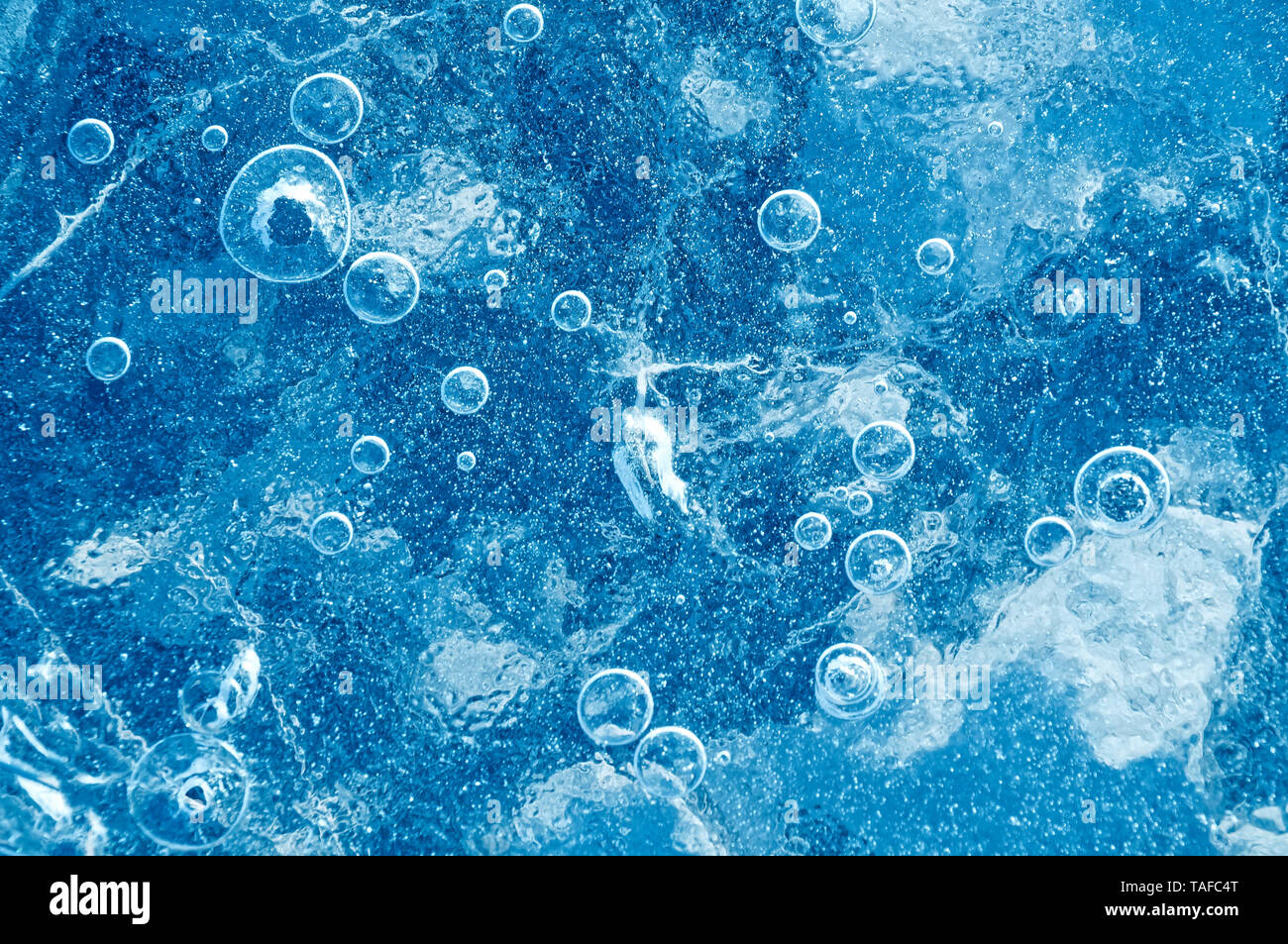 Texture abstract closeup background ice with grooves, furrows, and ...