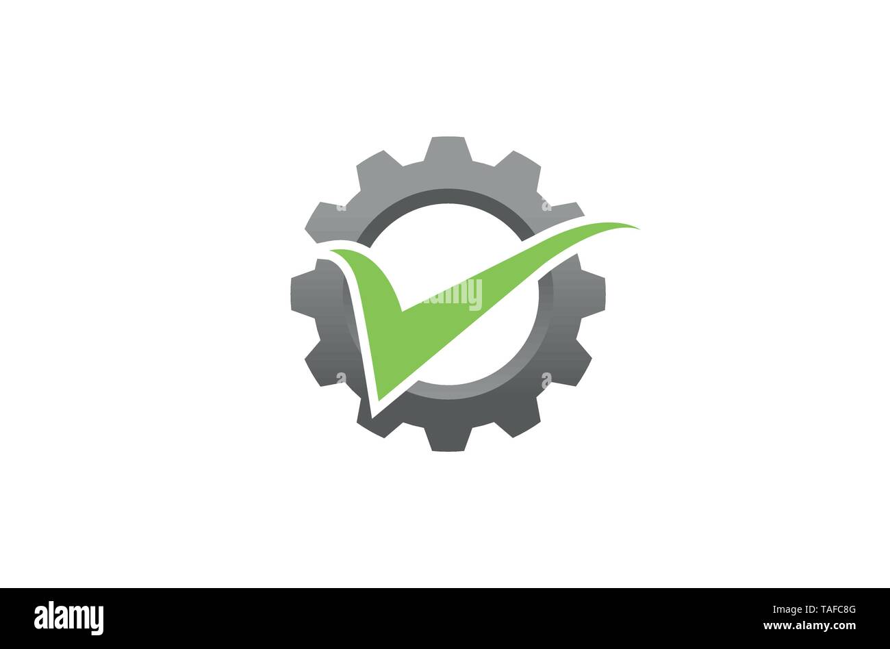 Green tick logo hi-res stock photography and images - Alamy