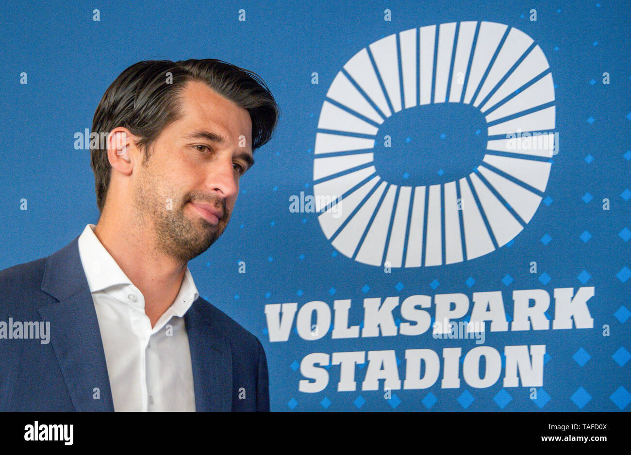 Hamburg, Germany. 24th May, 2019. Jonas Boldt, new sports director at ...