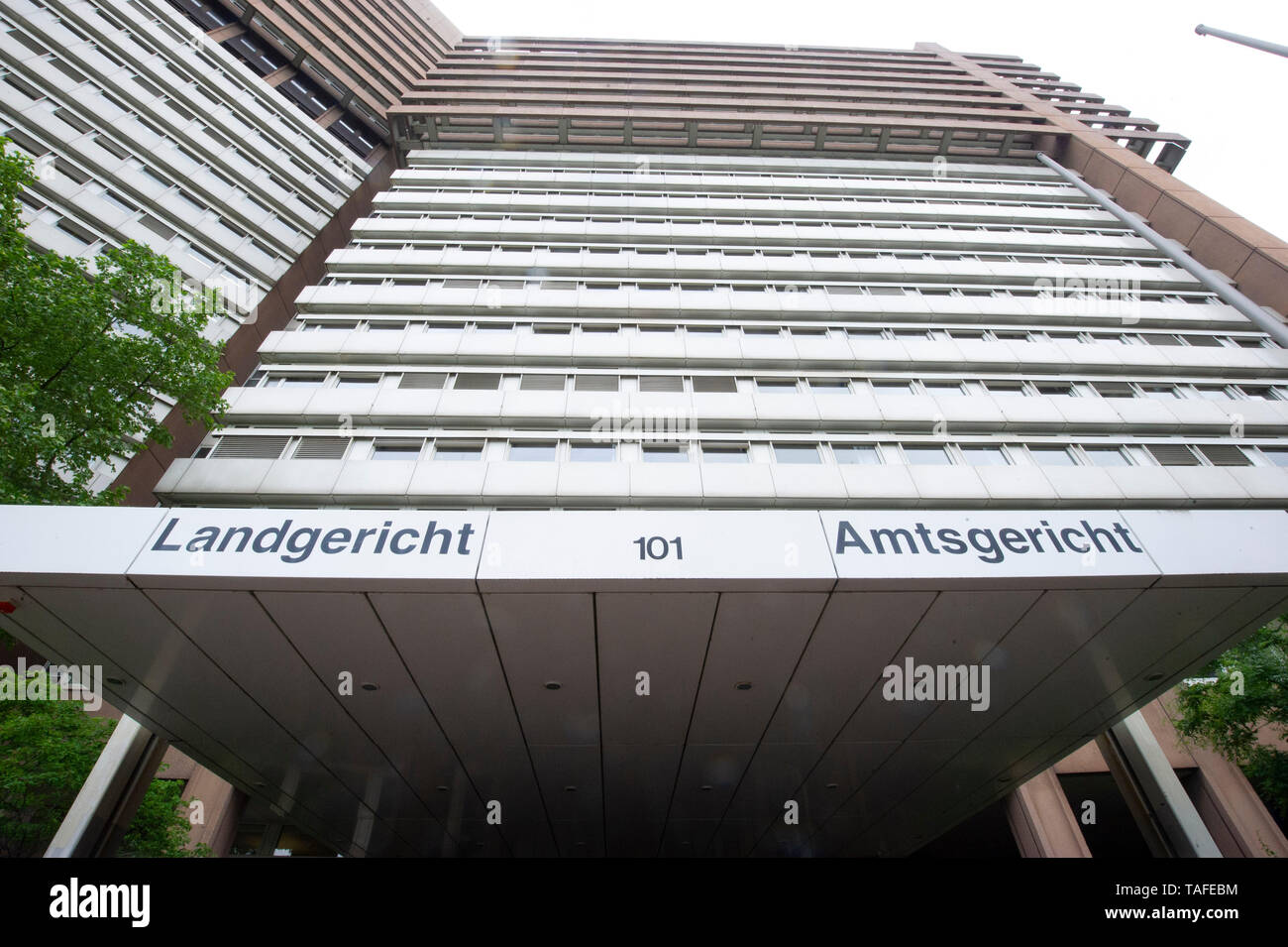 Cologne, Deutschland. 22nd May, 2019. The building of the district ...