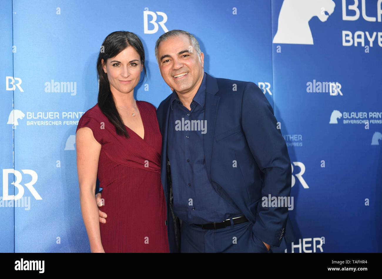 Munich, Germany. 24th May, 2019. The presenter Aiman Abdallah and his ...