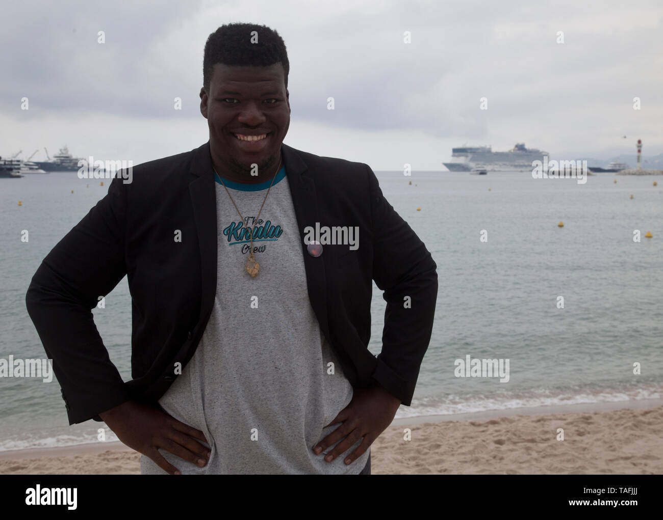 Cannes, France. 24th May, 2019. Actor Digao Ribeiro at Sick, Sick, Sick ...