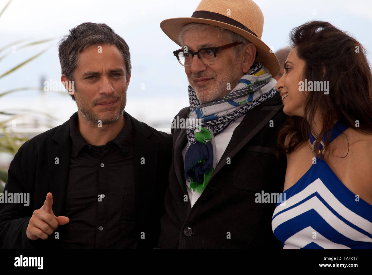 Gael García Bernal,Elia Suleiman and Yasmine Hamdan at It Must Be ...