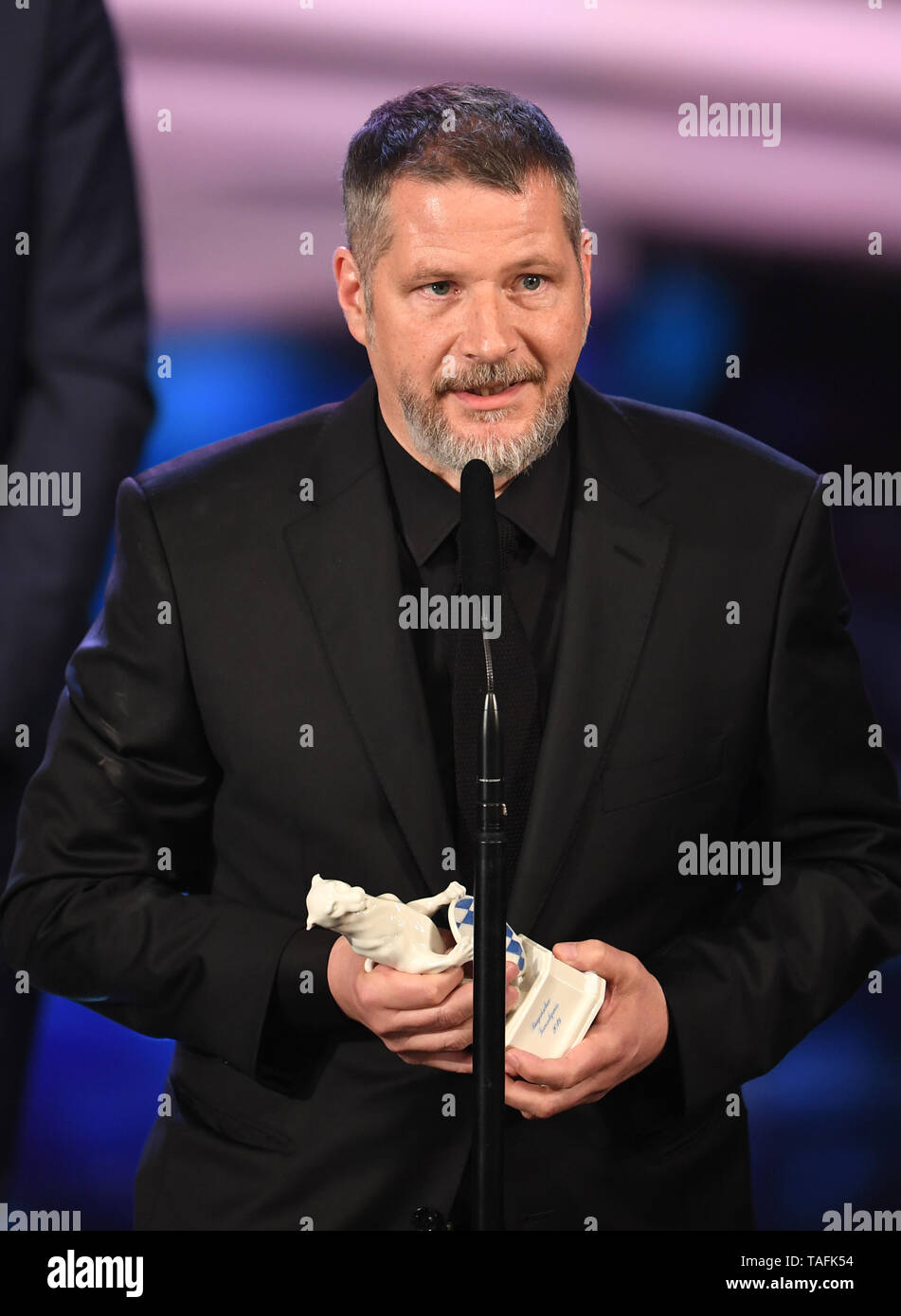 Munich, Germany. 24th May, 2019. Andreas Prochaska, director, receives ...