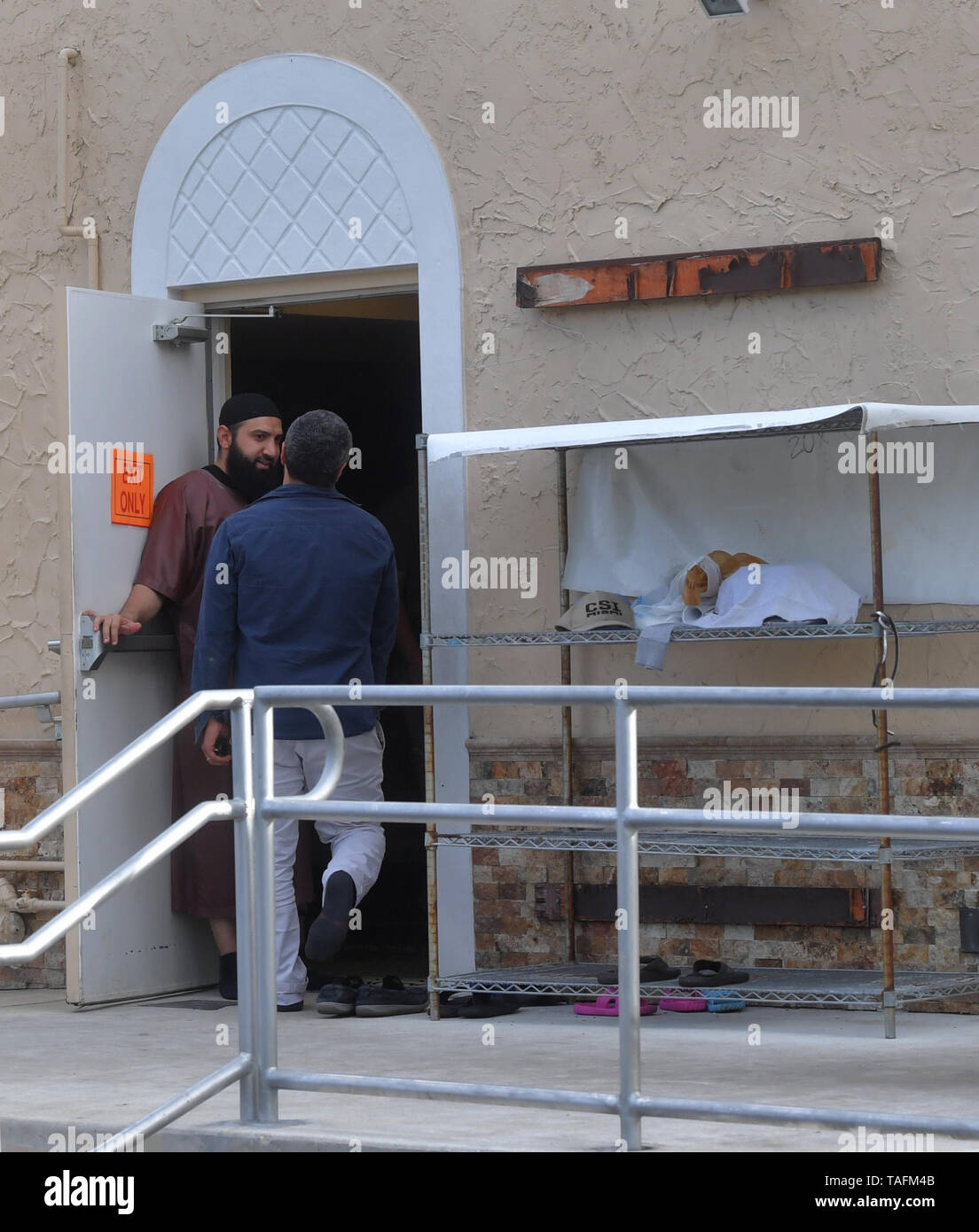 Fort Lauderdale, Florida, USA. 24th May, 2019. Hamid Ould-Rouis who was ...