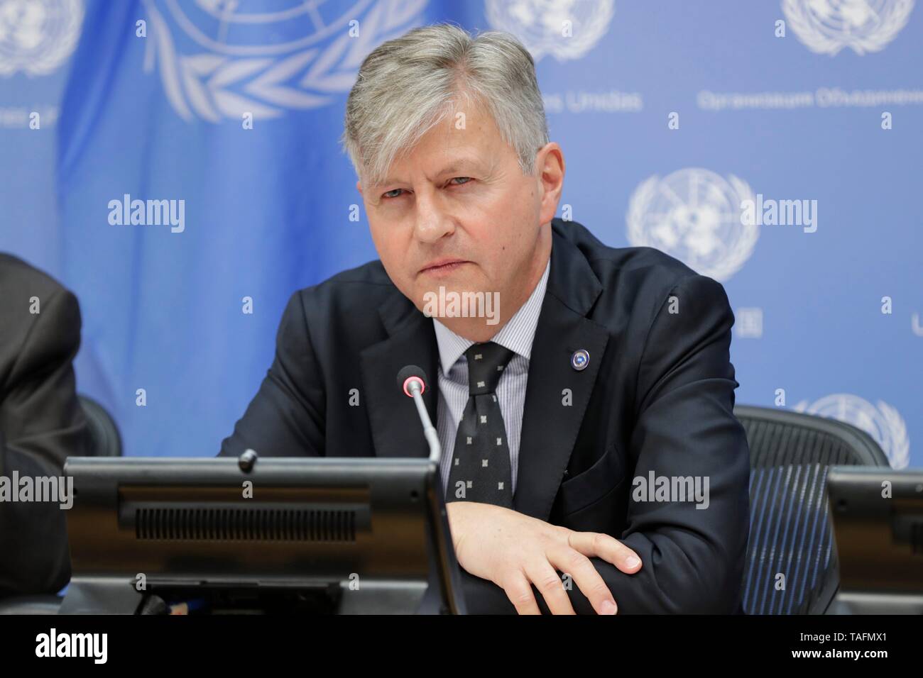 United Nations, New York, USA, May 24, 2019 - Jean-Pierre Lacroix ...