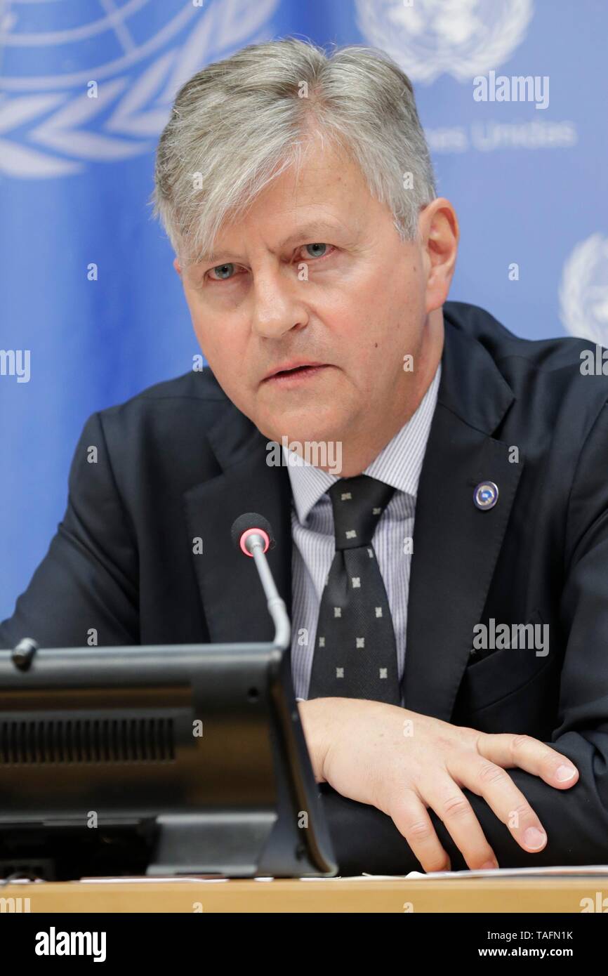 United Nations, New York, USA, May 24, 2019 - Jean-Pierre Lacroix ...