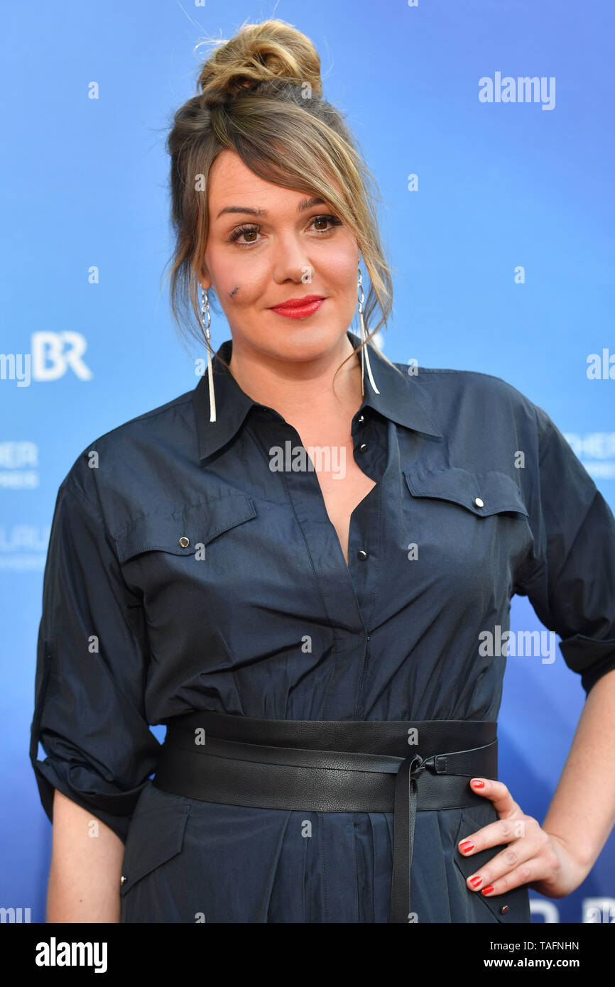 Munich, Deutschland. 24th May, 2019. Alwara HOEFELS (actress) single ...