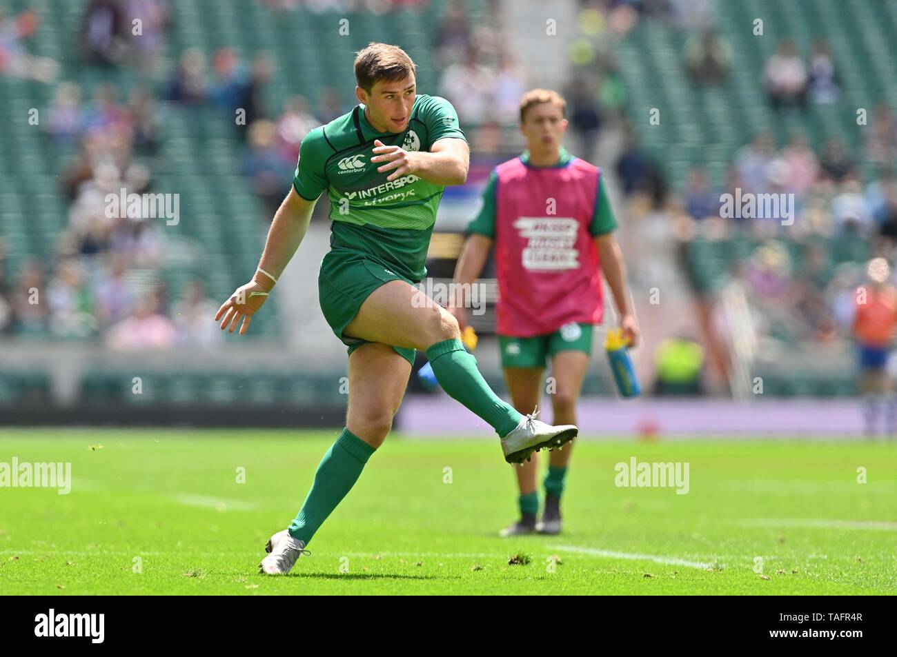 Twickenham. London, UK. 25th May, 2019. HSBC world rugby sevens series ...