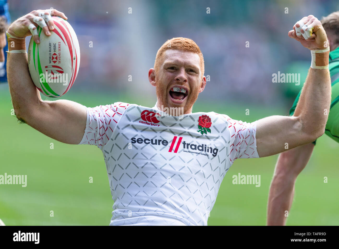 Rugby 7s player james rodwell hi-res stock photography and images - Alamy