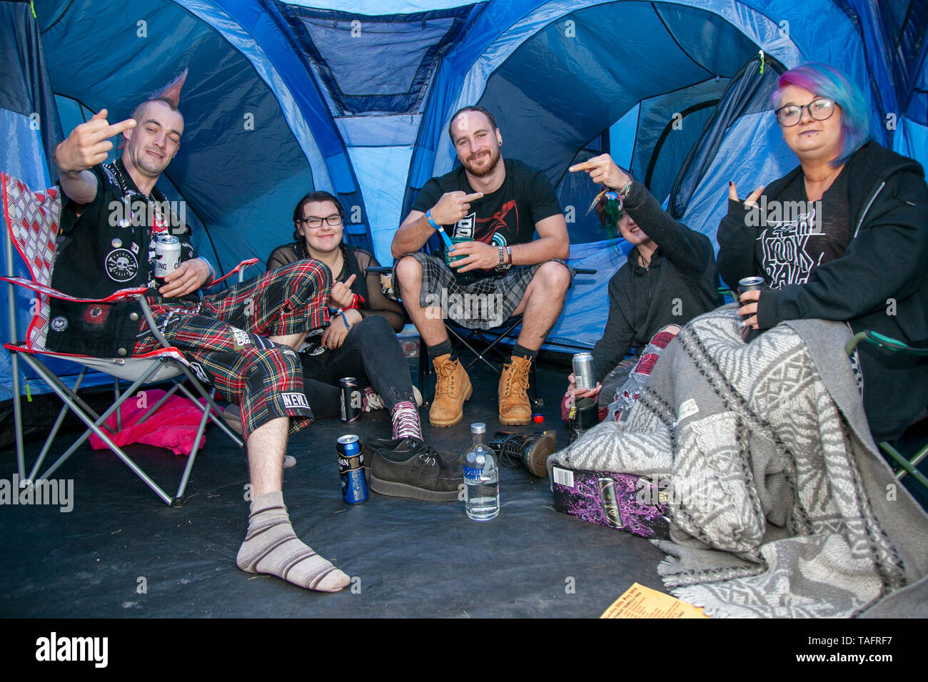 Morecambe, UK. 25th May, 2019. Morecambe Nice n Sleazy punk & ska ...