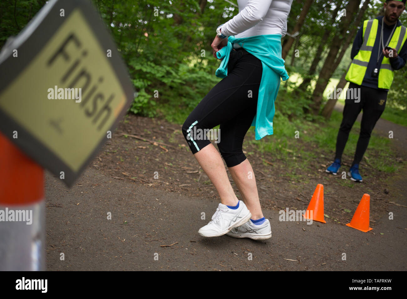 Glasgow, UK. 25th May, 2019. The 534th free and timed Parkrun event ...