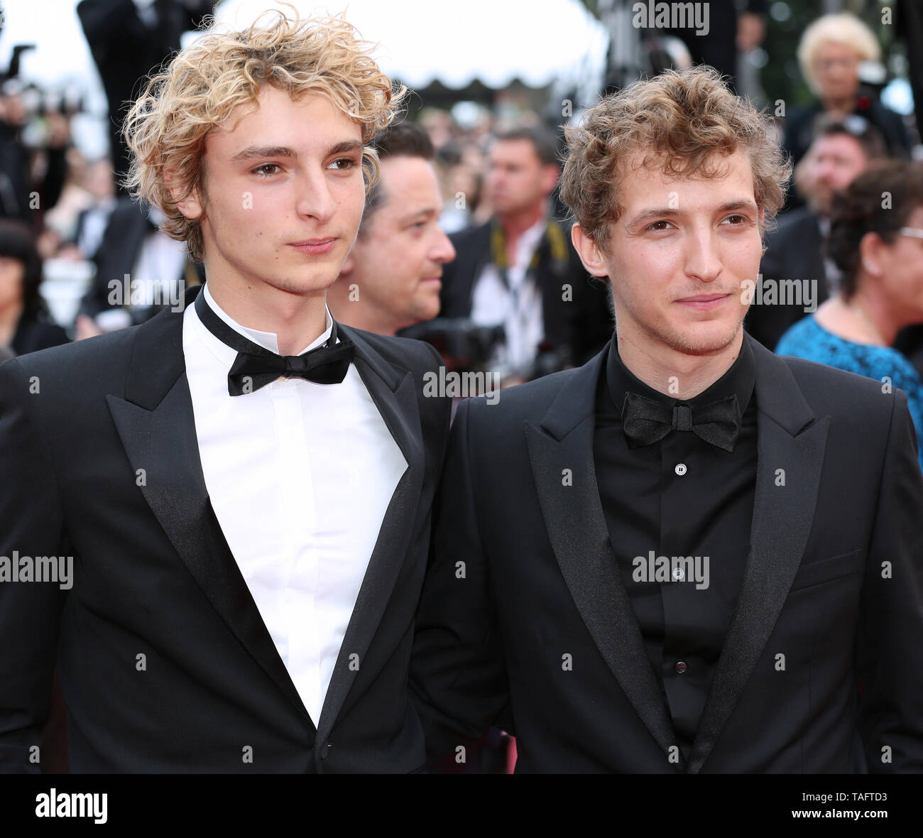 CANNES, FRANCE - MAY 24: Vassili Schneider and Aliocha Schneider attend ...