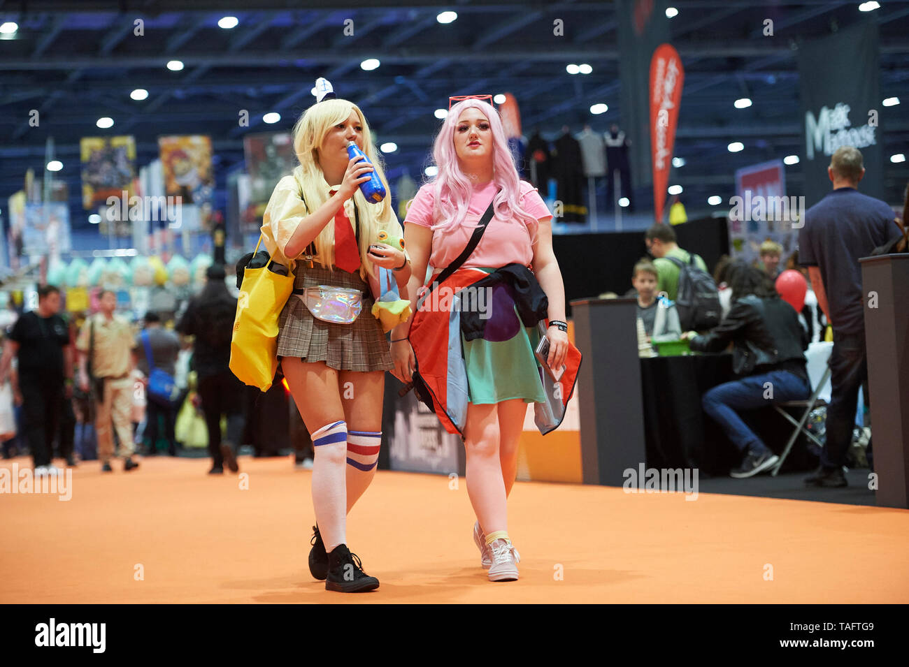 Mcm comic con london 2019 hi-res stock photography and images - Alamy
