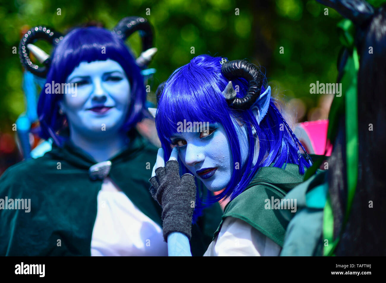 Comic con london 2019 hi-res stock photography and images - Alamy