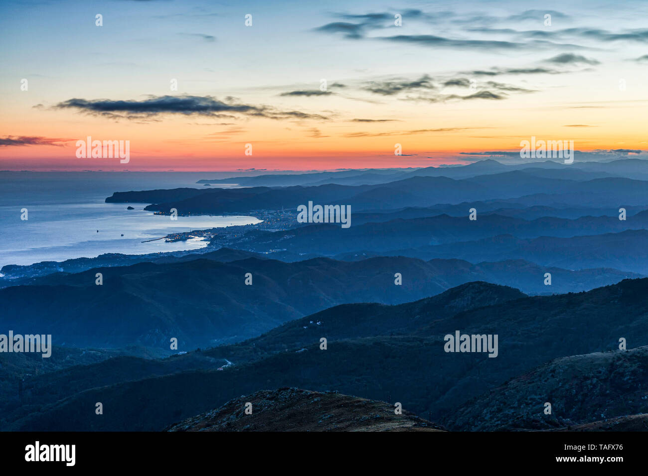 Italy Liguria - The Monte Beigua Park is a protected area of Liguria ...