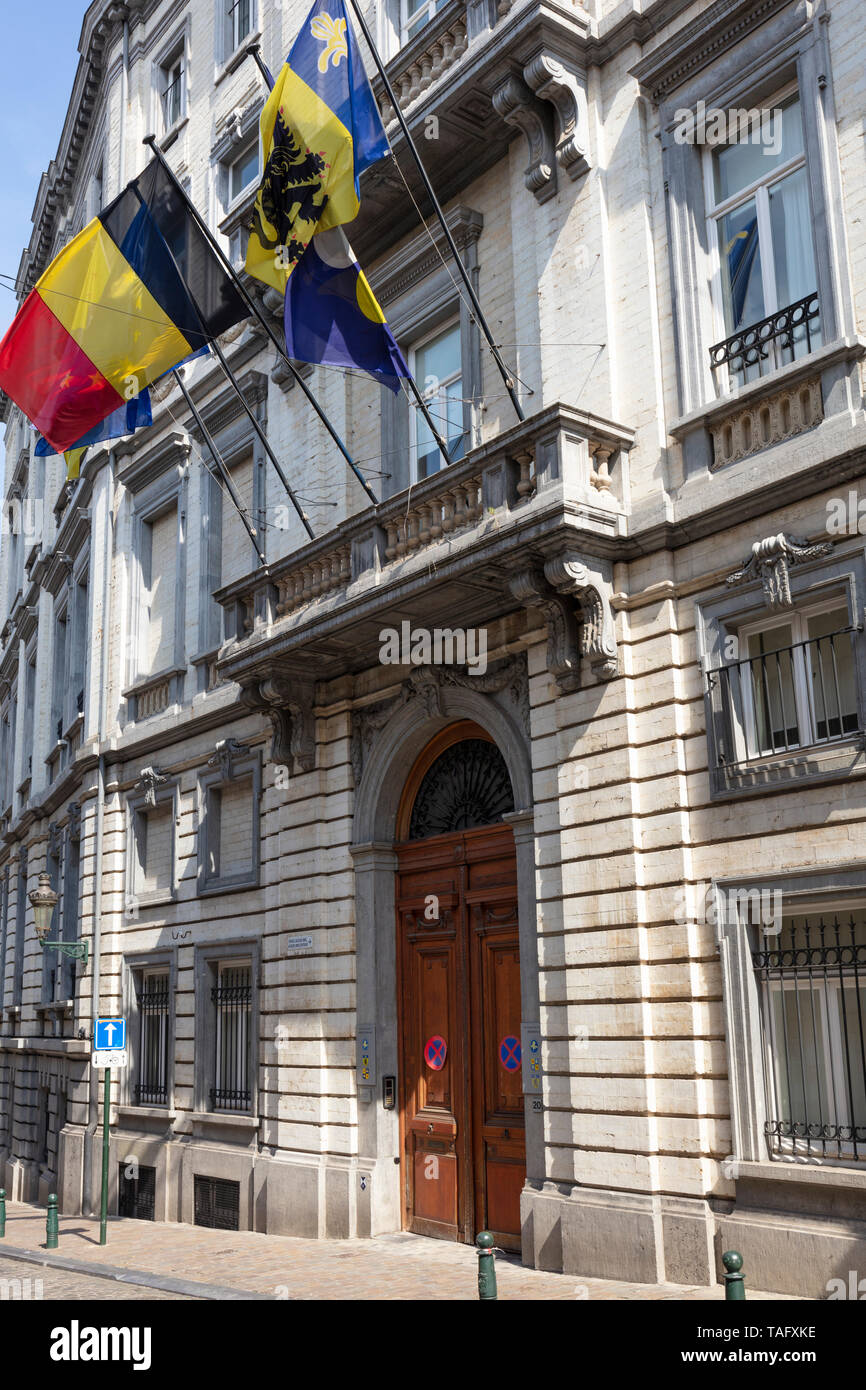 Europe belgium brussels government building hi-res stock photography ...