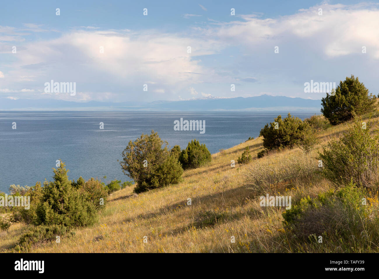 Lake Sevan in Southeast Armenia Stock Photo - Alamy