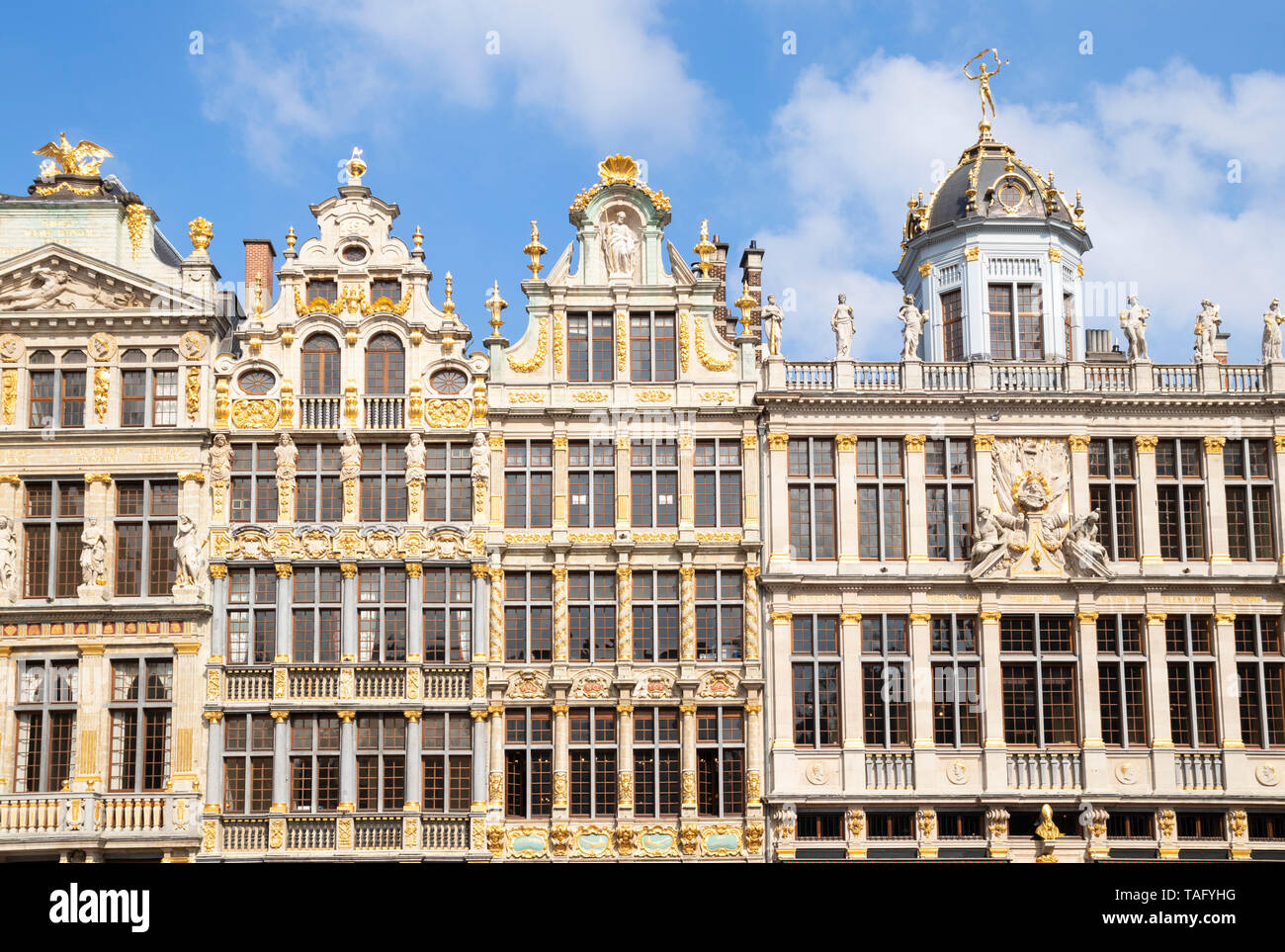 Brussels guild houses hi-res stock photography and images - Alamy
