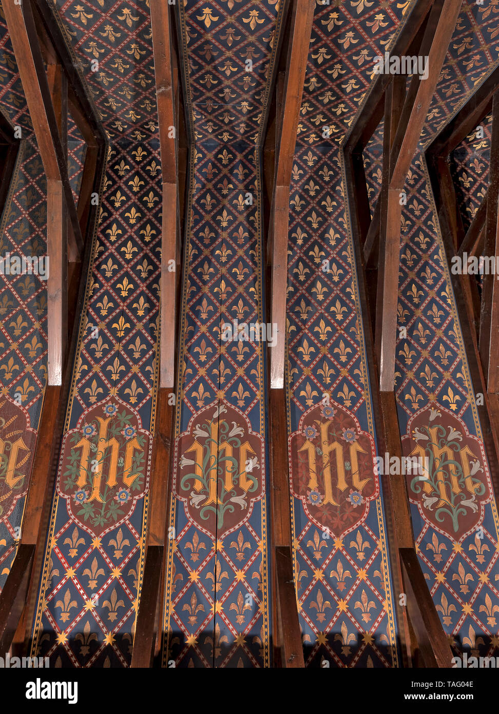 Decorated chancel ceiling hi-res stock photography and images - Alamy