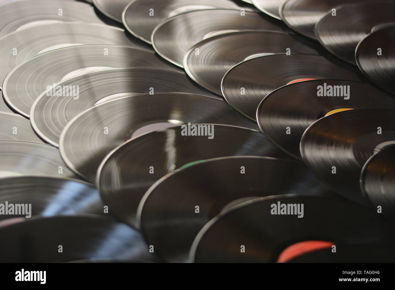 Old school vinyl record store hi-res stock photography and images - Alamy