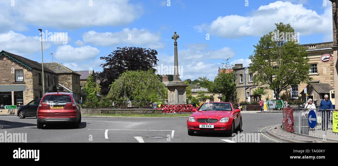 Bakewell Town Centre Stock Photo - Alamy
