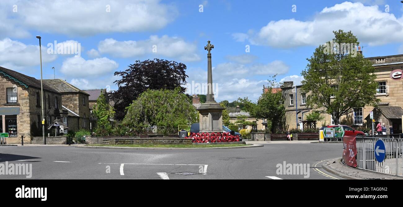 Bakewell Town Centre Stock Photo - Alamy