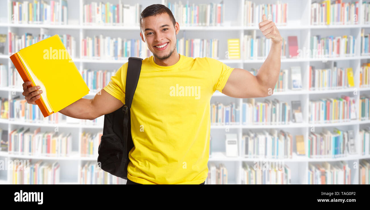 Student success successful banner strong power library people learning ...