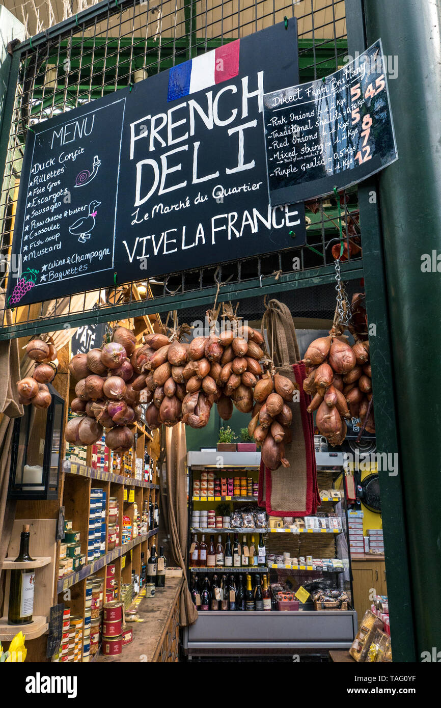 BOROUGH MARKET AUTHENTIC FRENCH DELICATESSEN PRODUCE STALL 'Le Marché ...