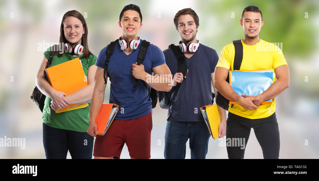 Young people study city hi-res stock photography and images - Alamy