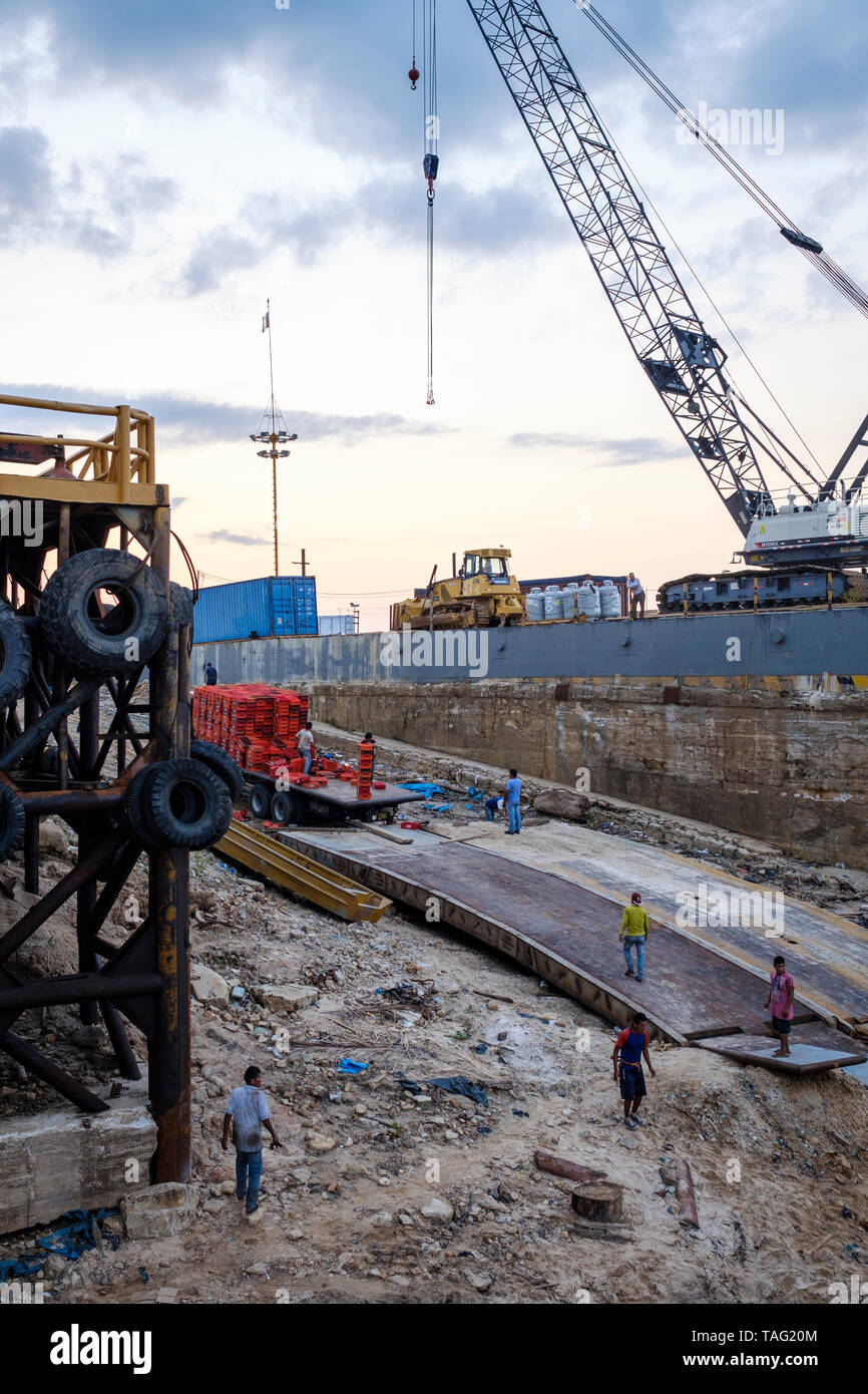 Puerto Henry on Amazon River in Iquitos, Loreto Department, Peru Stock ...