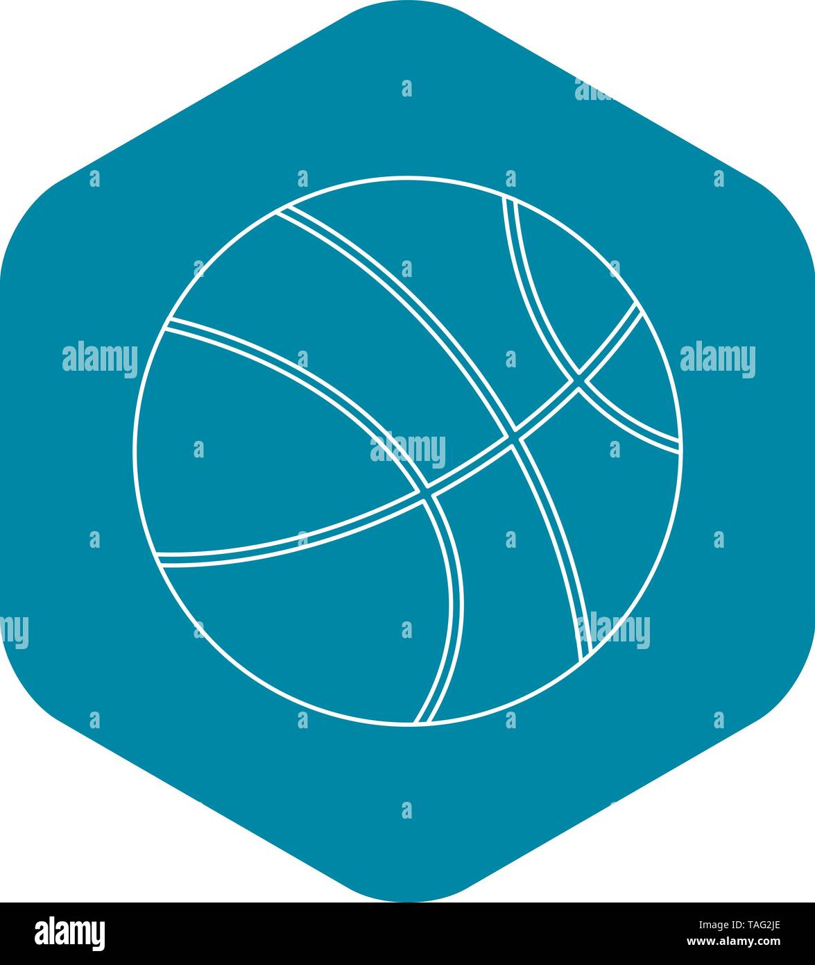 Basketball icon, outline style Stock Vector Image & Art - Alamy Basketball icon, outline style Stock Vector Image & Art - Alamy