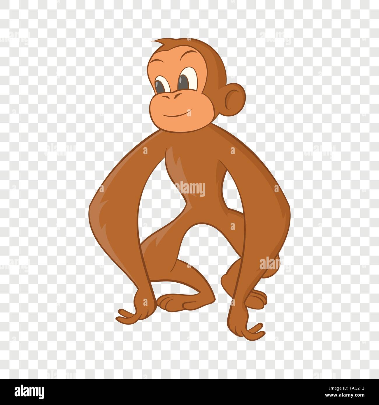 Monkey icon, cartoon style Stock Vector Image & Art - Alamy