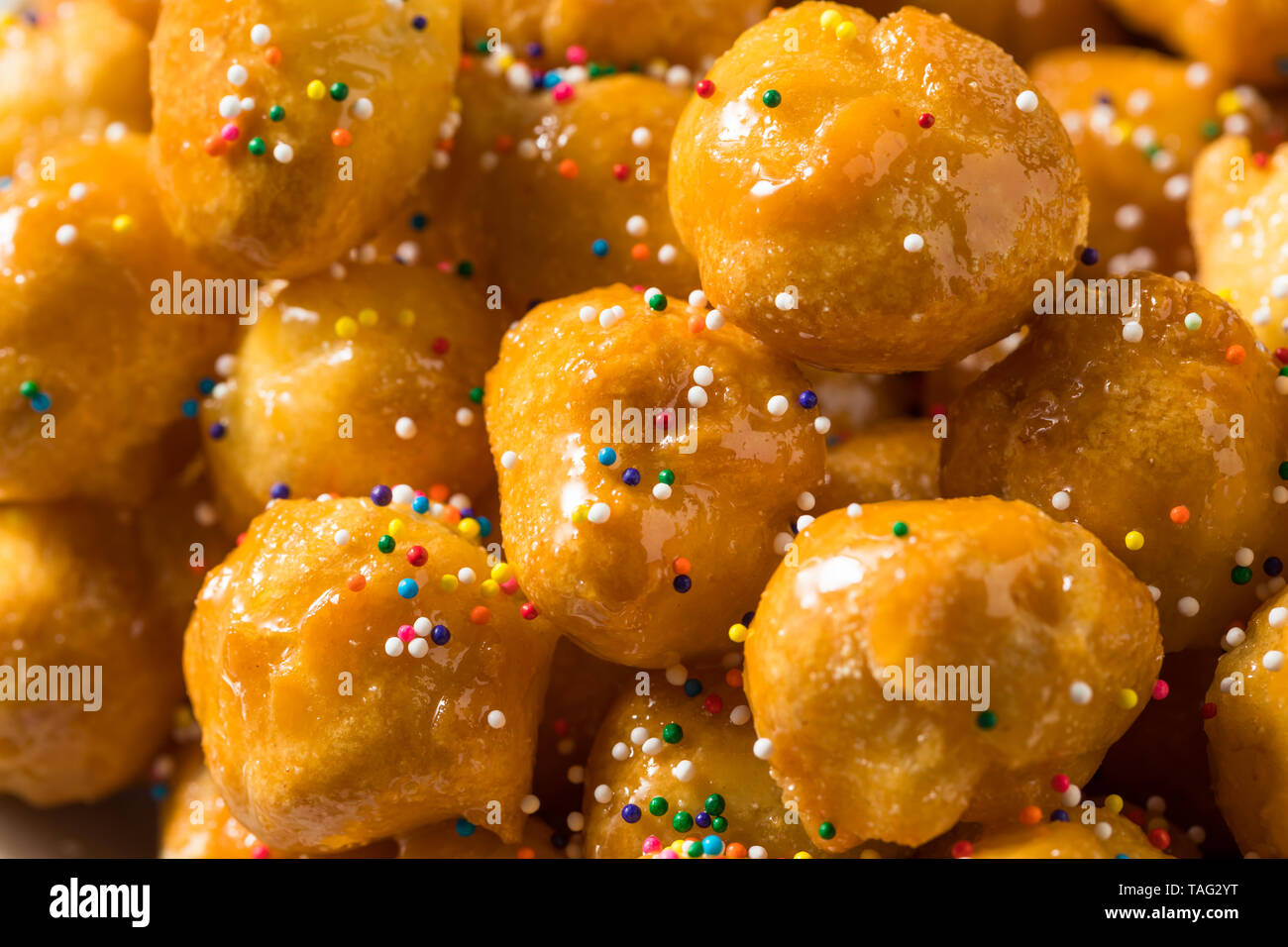 Struffoli naples hi-res stock photography and images - Alamy